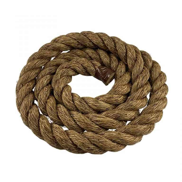 Twisted Manila Rope 3 Strand Natural Fiber - Skydog Rigging