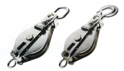 Snatch Block with Drop Side Stainless Steel - Skydog Rigging