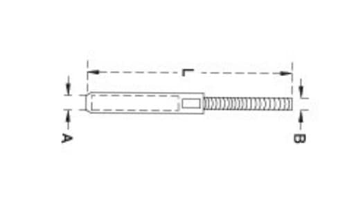 1/8" Cable Rail Studs Stainless Steel - Skydog Rigging