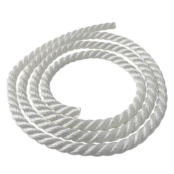 5/8 Twisted Polyester Rope White 1200 ft. - Skydog Rigging