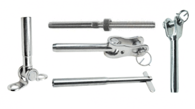 Stainless Steel Cable Rail Hardware - Skydog Rigging